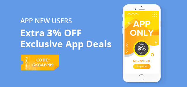 Extra 3% OFF for any orders on app, exclusive app deals up to 60% off ...