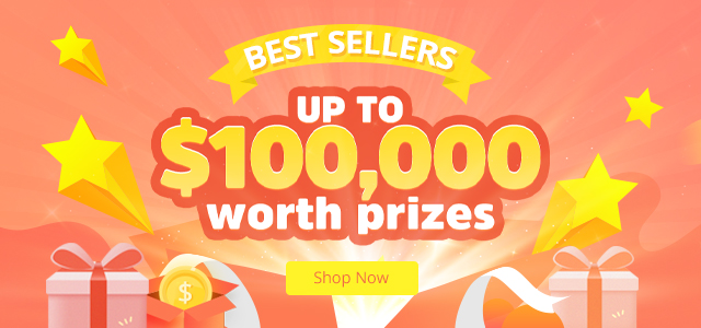 Lucky Draw to Win $100,000 Worth Prizes, Best Sellers Up to 60% OFF ...