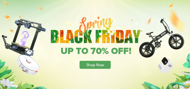 Spring Black Friday, Save Extra $50 on Deal Prices! - Geekbuying.com