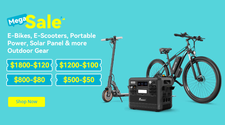 E-transport & Outdoor Mega Sale, $1800-$120, $1200-$100, $800-$80, $500 ...